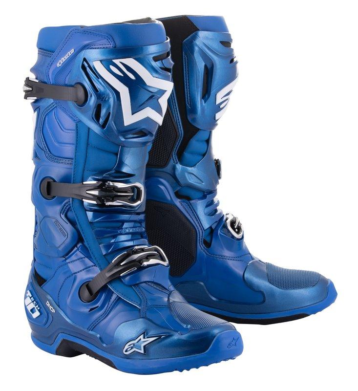 Alpinestars Tech 10 siniset - moottoripyörävarusteet - Storm Motor