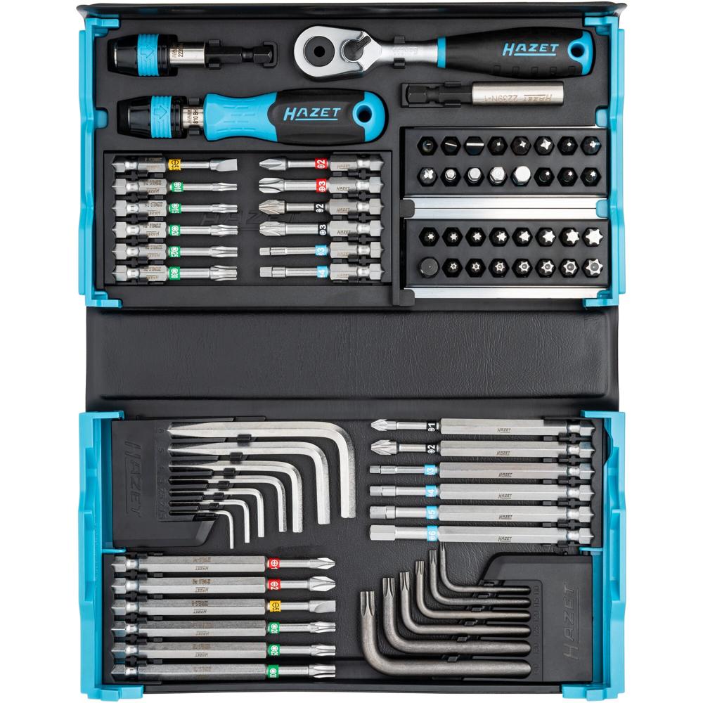 Hazet SmartCase 1/4" työkalusarja (73-os) - Mp-tarvikkeet ja yleisosat ...