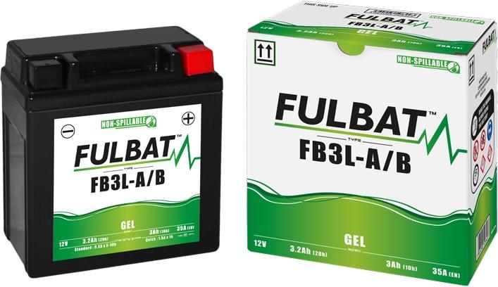FULBAT FB3L-A/B GEL akku - Mp-tarvikkeet ja yleisosat - 2 - Storm Motor