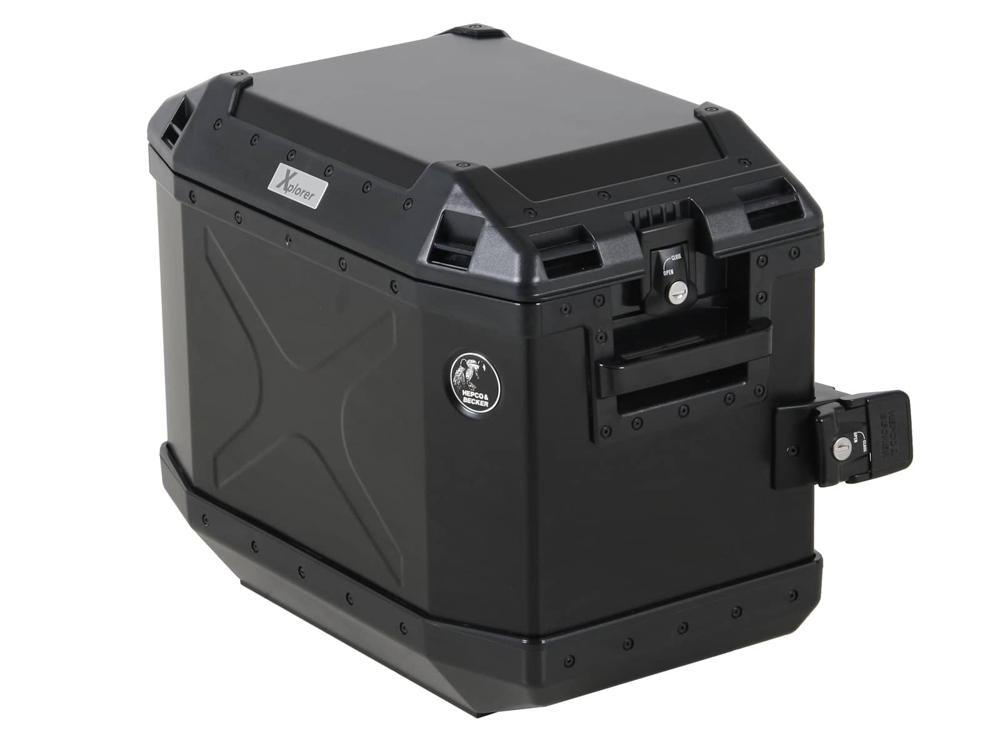 Hepco & Becker XPLORER BLACK 40 sivulaukku (vasen) - Mp-tarvikkeet ja ...