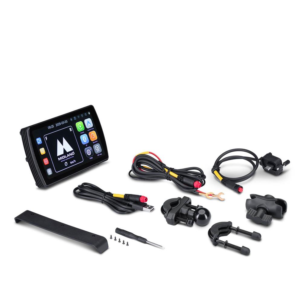 Midland Europe SRL Midland BikePlay PRO kosketusnäyttö - Mp-tarvikkeet ...